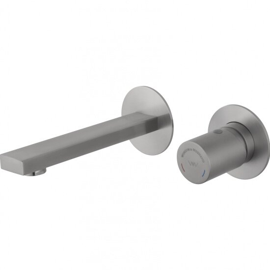 Смеситель для раковины Wonzon & Woghand , Брашированный никель (WW-105-BS)