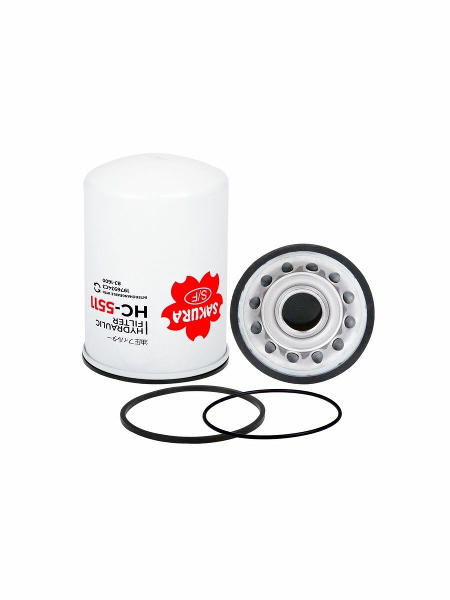 Фильтр гидравлический SAKURA HC5511 для AMMANN, CASE, CATERPILLAR, DYNAPAC