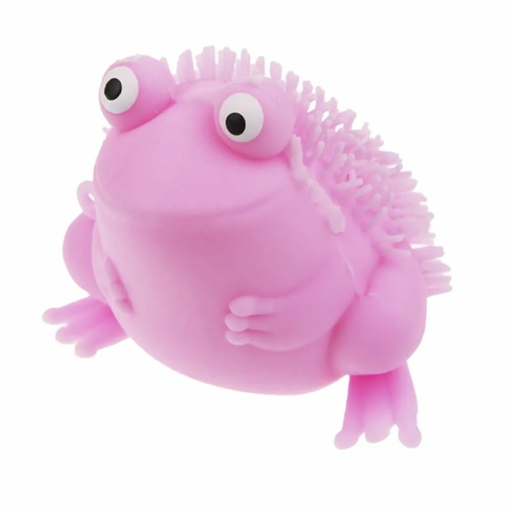 1toy Игрушка-антистресс Крутой замес, лягушка, 7 см, 5 цветов