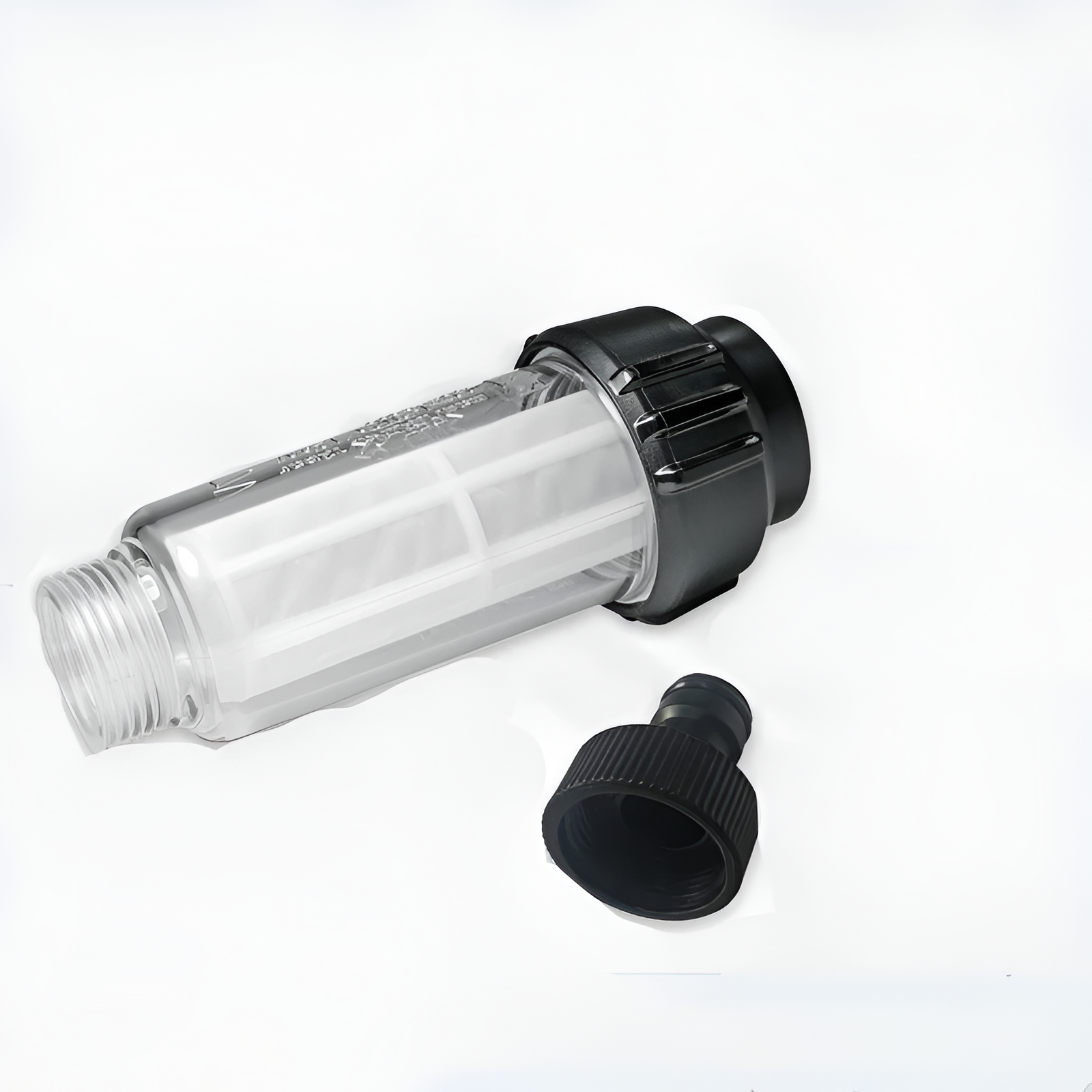 Набор из фильтра для мойки высоко давления + Адаптер внешний 3/4" (соединитель быстросъемный - резьба внутр 3/4")