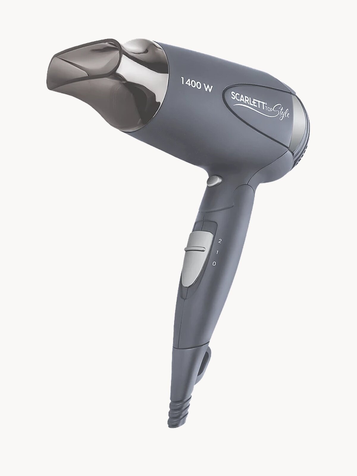 Компактный мощный Фен для волос складной SC-074, турмалиновая ионизация, 1400 Вт, дорожный фен