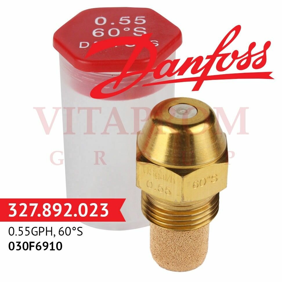 Форсунка Danfoss 0.55GPH, 60S, 030F6910