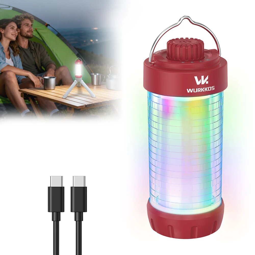 Wurkkos CL01 360° LED Фонарик red