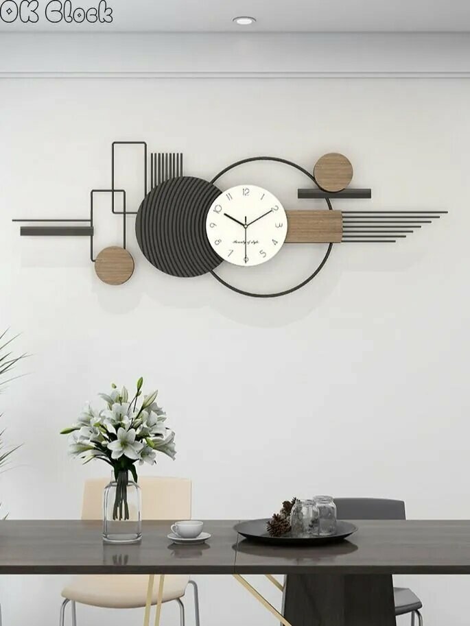 Настенные часы, 110 см х 35 см