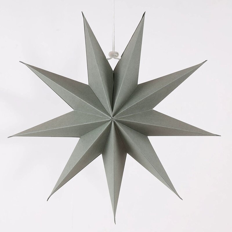 Christmas Decorations Three-Dimensional Five-Pointed Star Ceiling Hanging Ornaments Star Lampshade Christmas Decoration