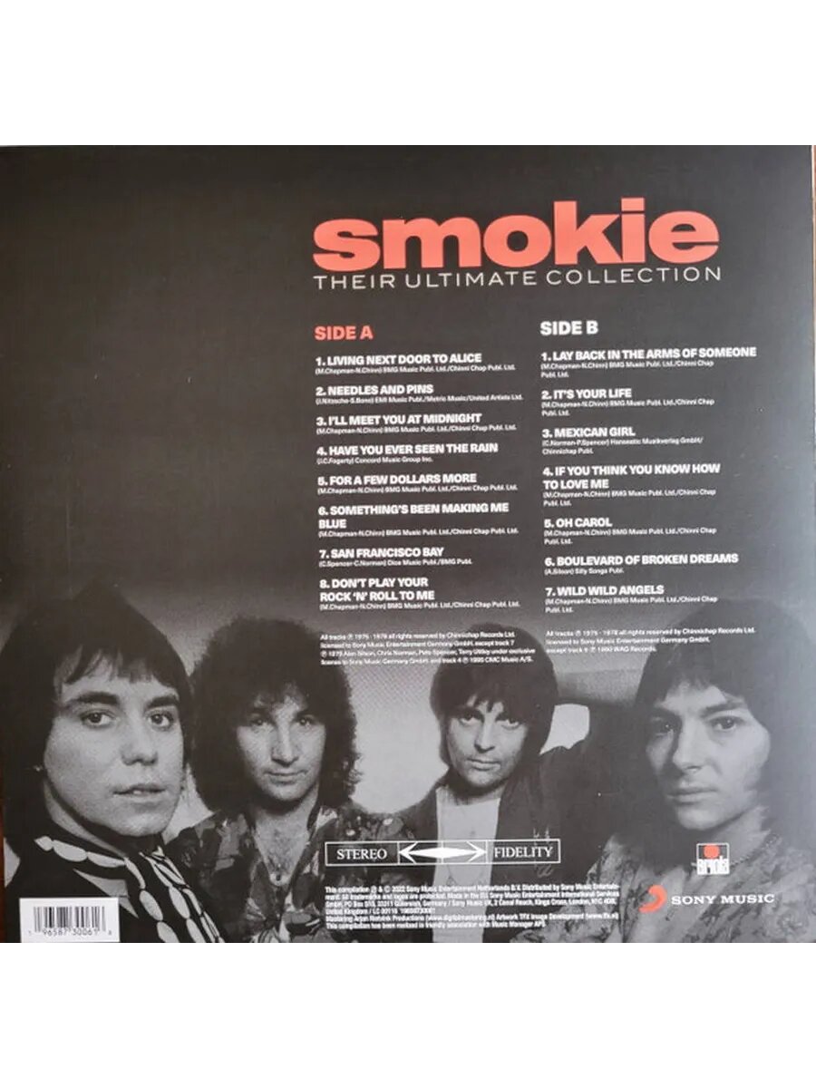 Smokie-Their Ultimate Collection — фото 1