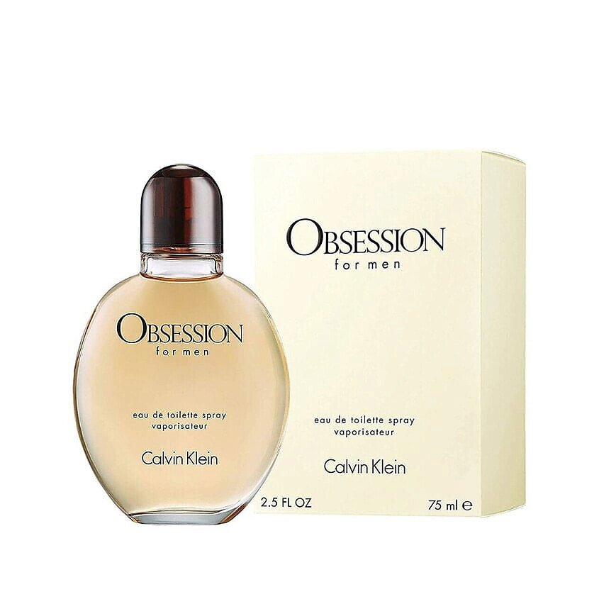 Туалетная вода Calvin Klein "Obsession for Men", 75мл, восточные древесные ноты