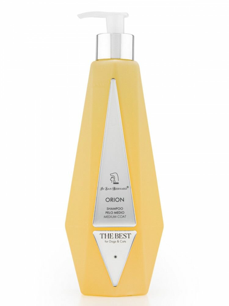 Iv San Bernard The Best line Orion Шампунь для собак и кошек, для средней шерсти с экстрактом меда, 550 мл