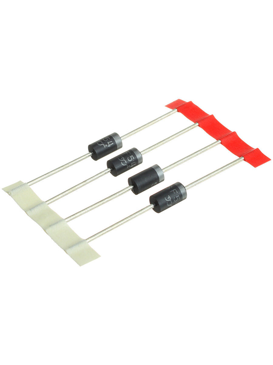 Диод 5А 200В 35нсек SF54 DO-201AE YJ Ultra fast (упаковка 4шт)