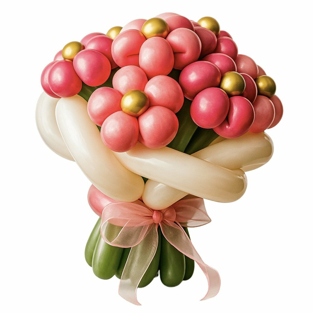 Букет из шаров на свадьбу