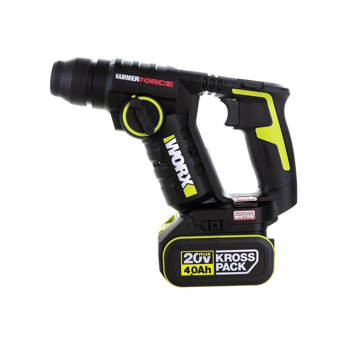 Перфоратор WORX Professional WU380S бесщеточный АКБ+ЗУ