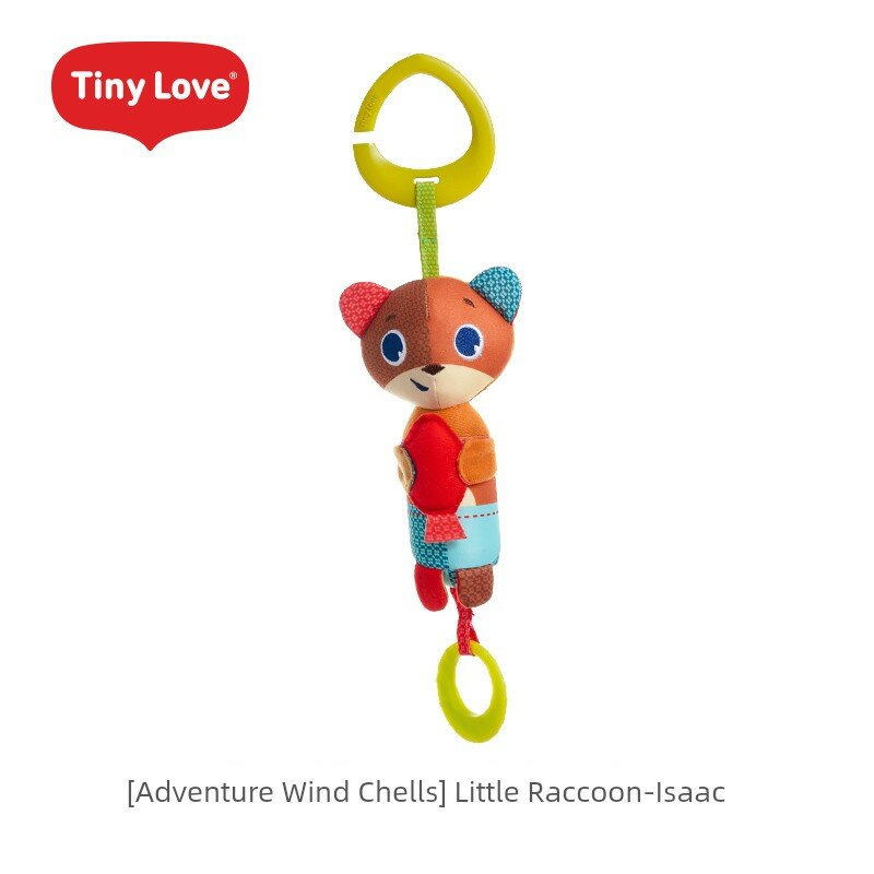 TinyLove Meadow Days Isaac Енот Ветряная Игрушка с Мягким Звуком для Малышей Мягкий Плюш