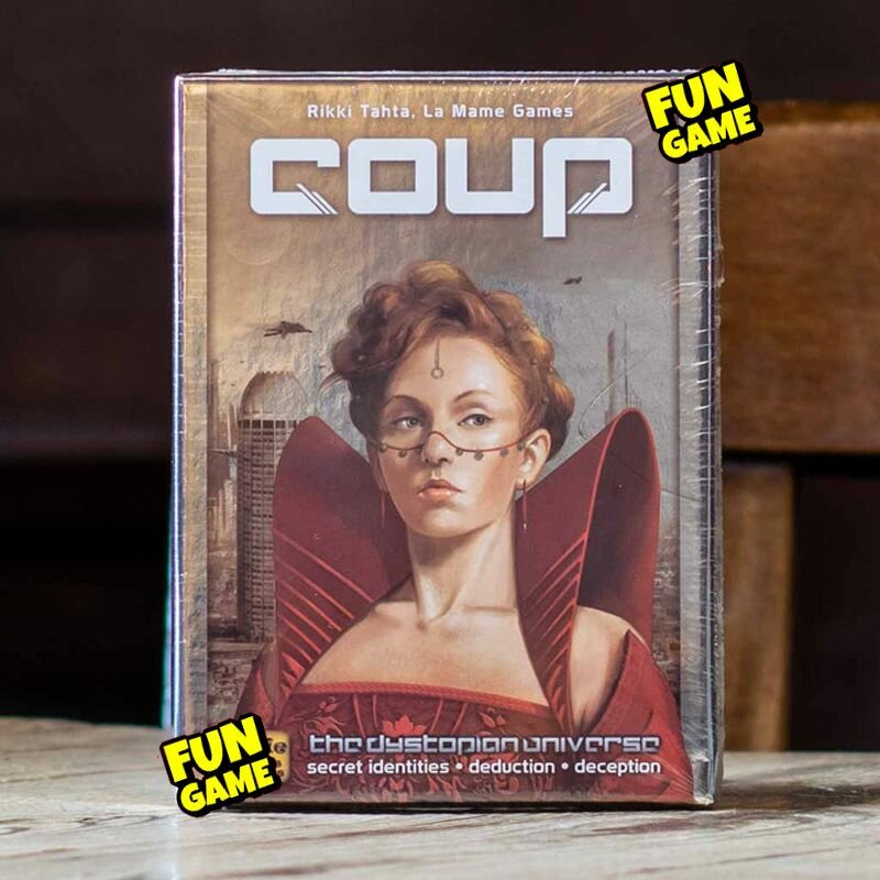 Веселая настольная игра COUP Английская версия