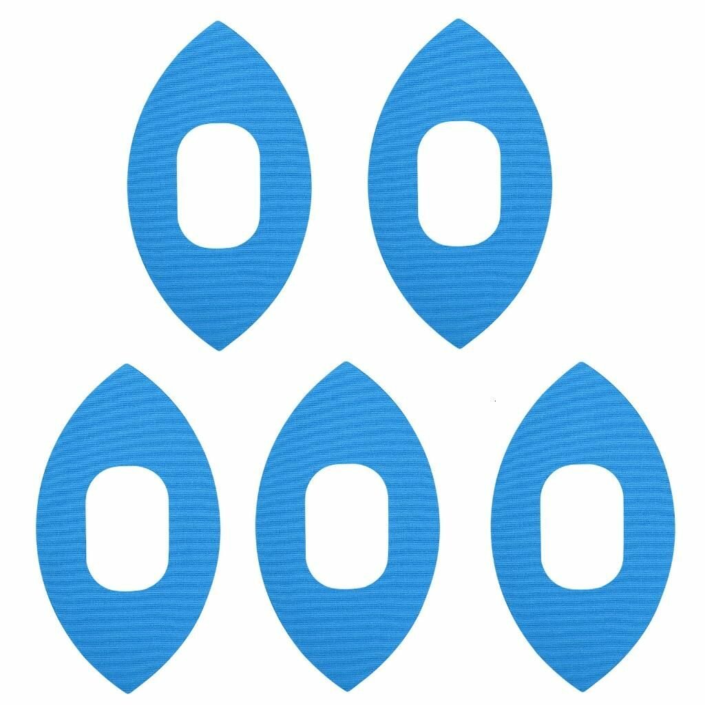 5 эластичных наколенников, налокотников, спортивных бинтов-светло-синий