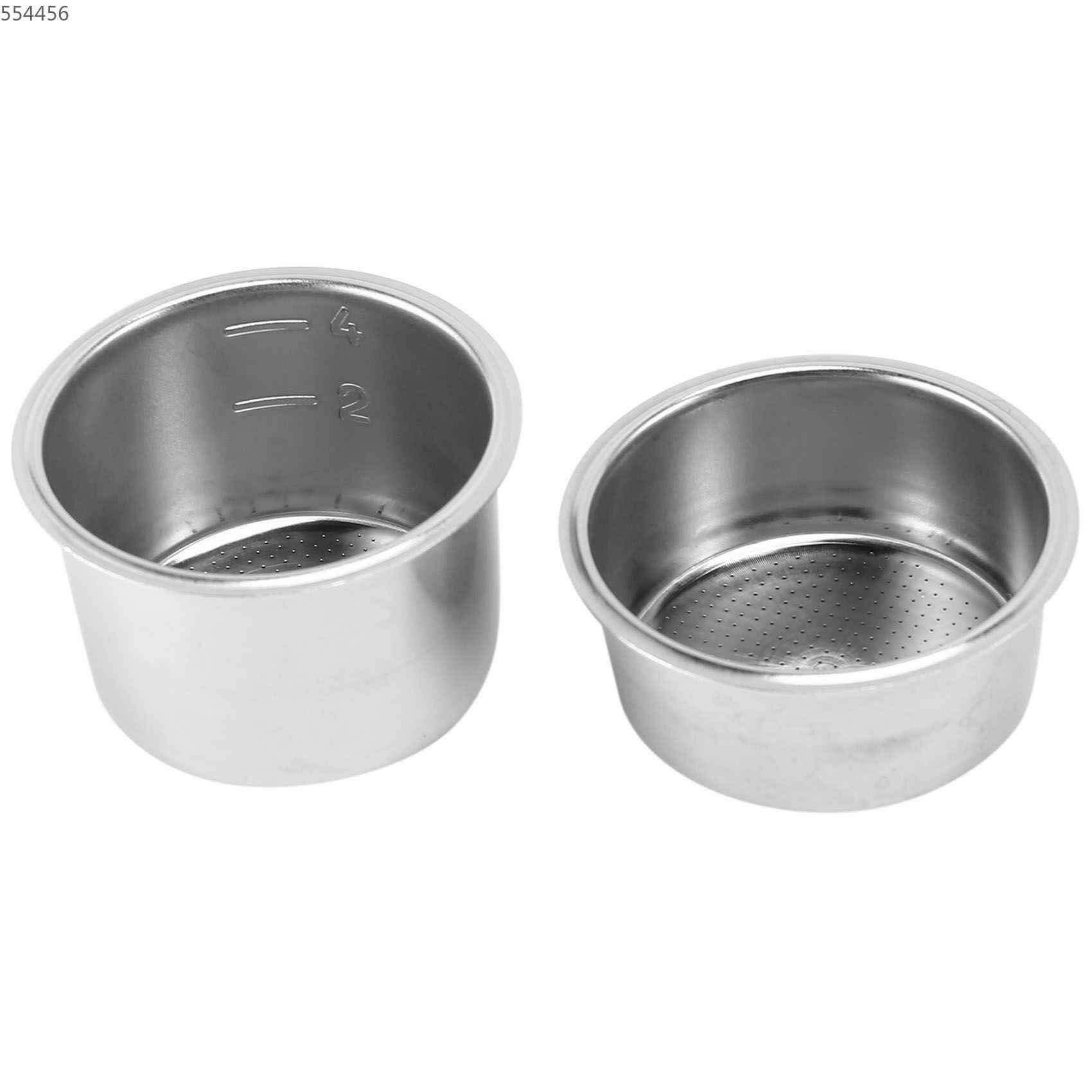 (O009)-2 упаковки фильтров 51 мм на 2/4 чашки для кофе Delonghi EC680 EC685