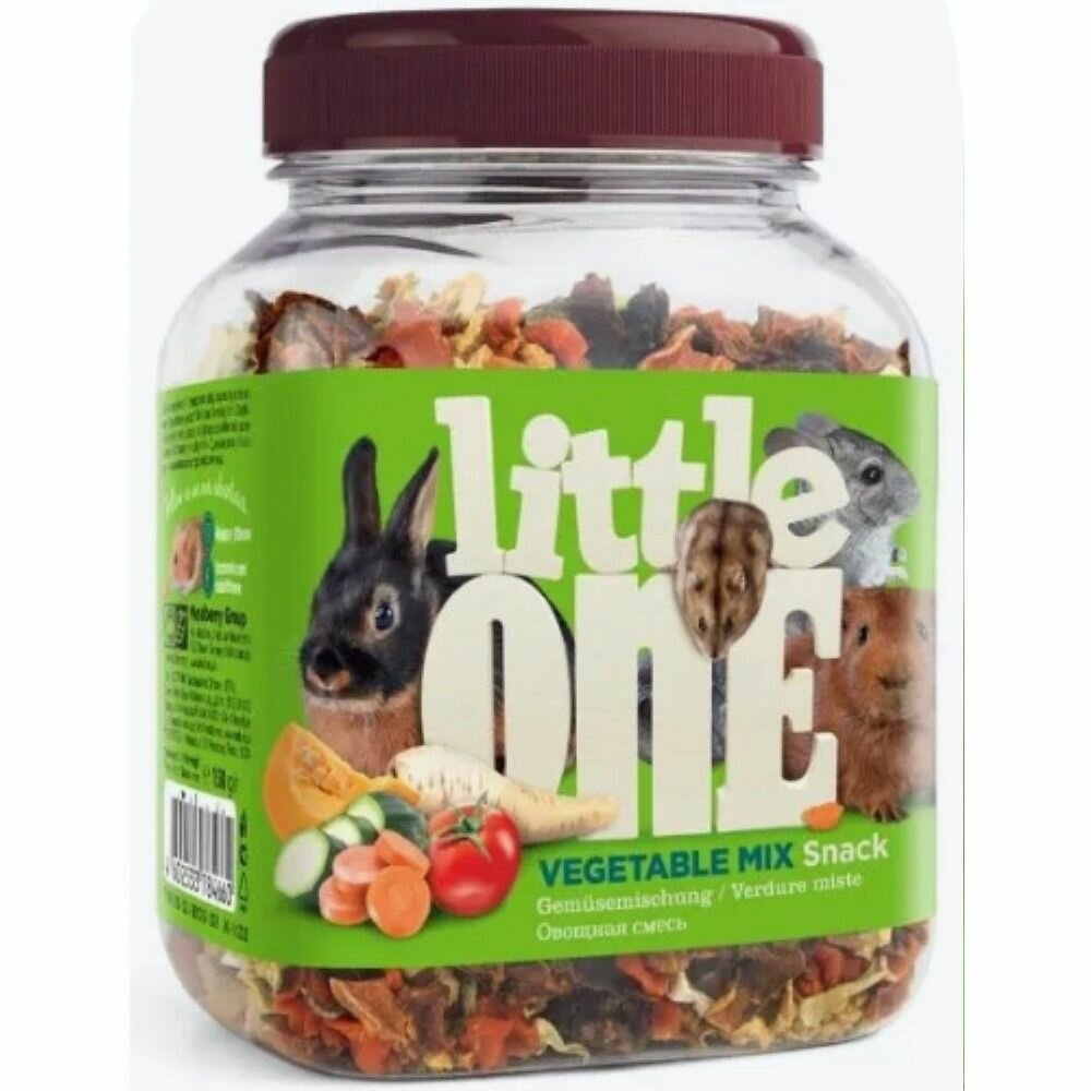 Little One Лакомство для грызунов Овощная смесь , 140 г