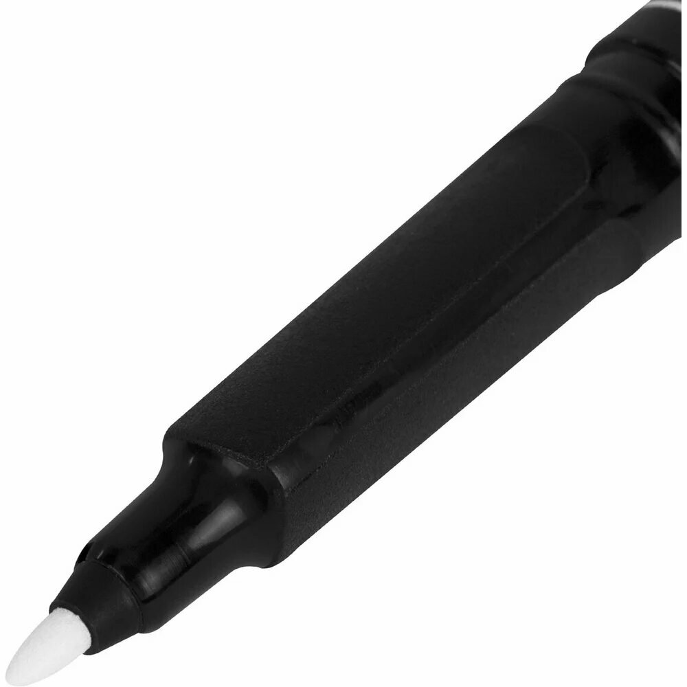 Маркер перманентный офисмаг белый CENTROPEN, круглый наконечник, 1,2 мм, 2686, 5 2686 0100 152036 — фото 1