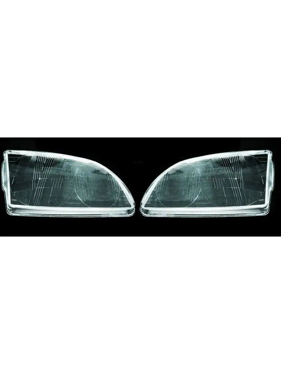 Стекло фары Toyota Avensis I 1997-2000 ком-т 2 шт.