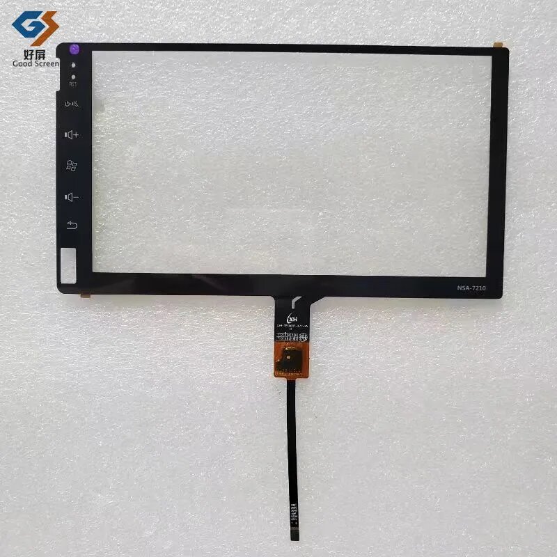 Для NSA-7210 LXH-TPC0037-677-V5 GT615 емкостный сенсорный экран, дигитайзер, датчик, внешняя стеклянная панель 174x97 мм