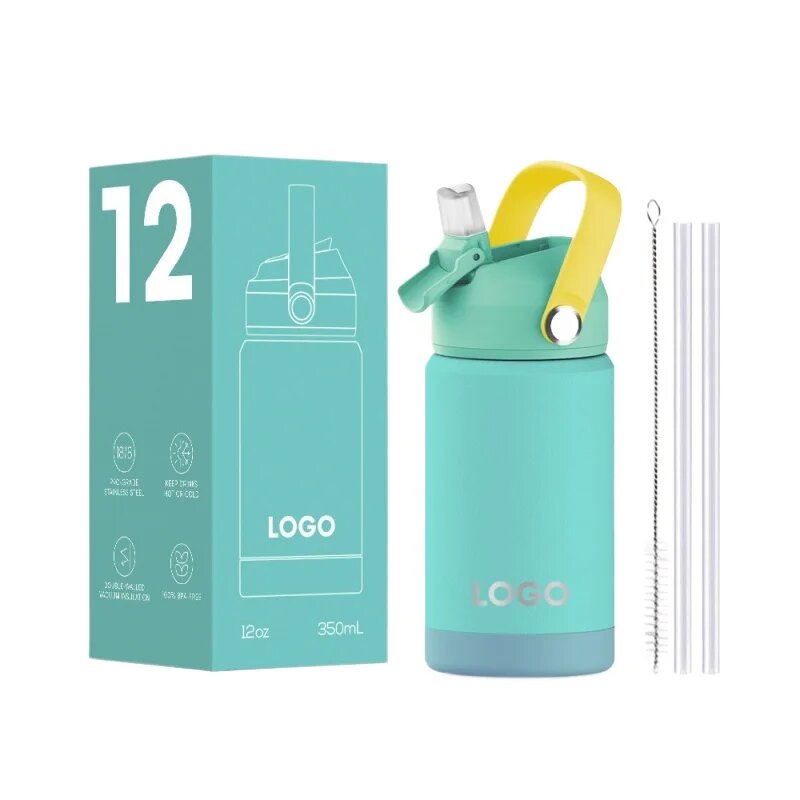 Детский термос Macaron Green 360 мл