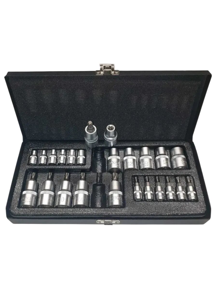 Набор головок TORX 24 предмета, (АвтоDело) автодело, 39924