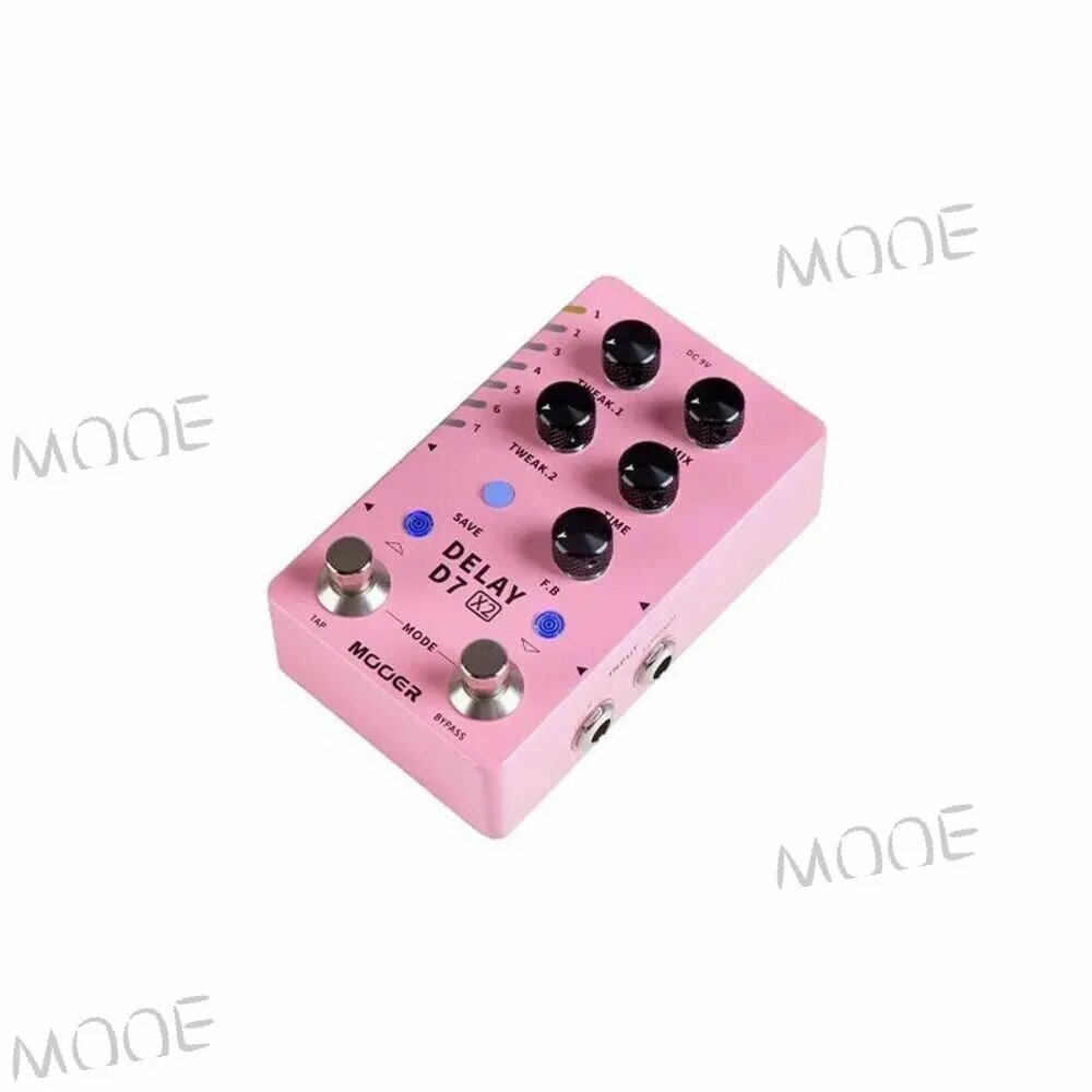 Педаль эффектов Mooer D7 Delay X2 — фото 1