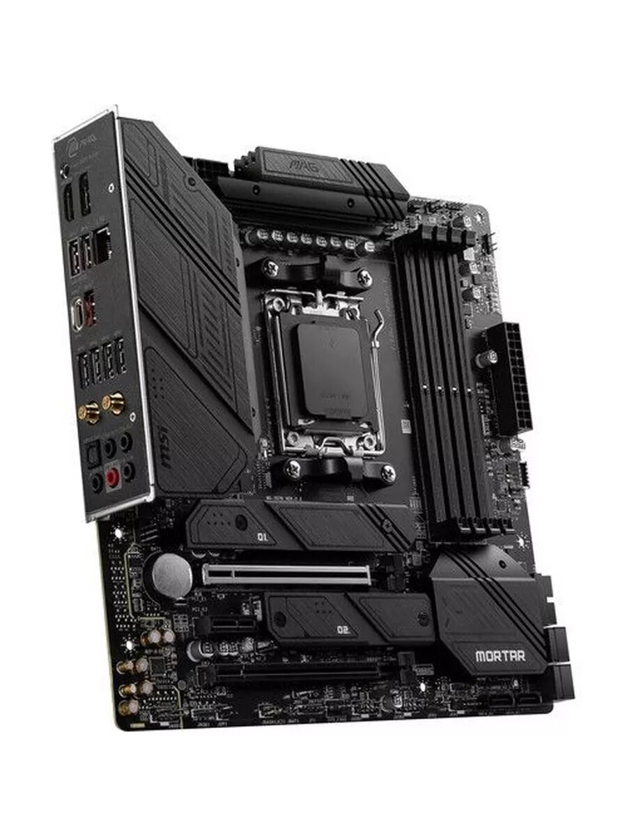 Материнская плата MSI MAG B650M MORTAR, AM5, DDR5, microATX черный