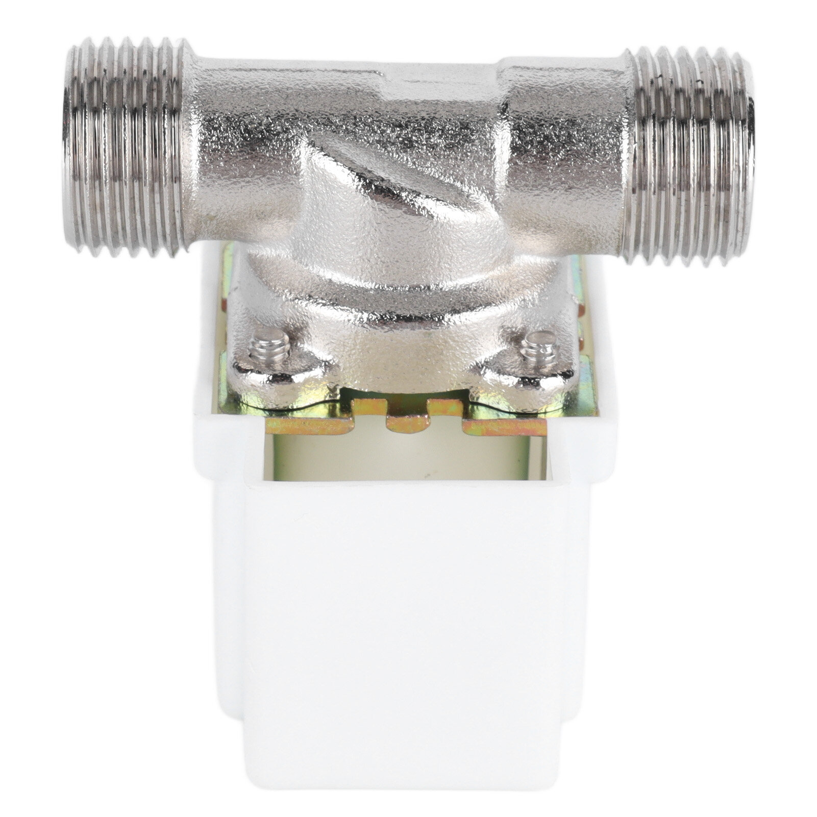 Электромагнитный клапан односторонний, нормально закрытый, с наружной резьбой 1/2 дюйма, электрический водяной клапан, постоянный ток 24 В