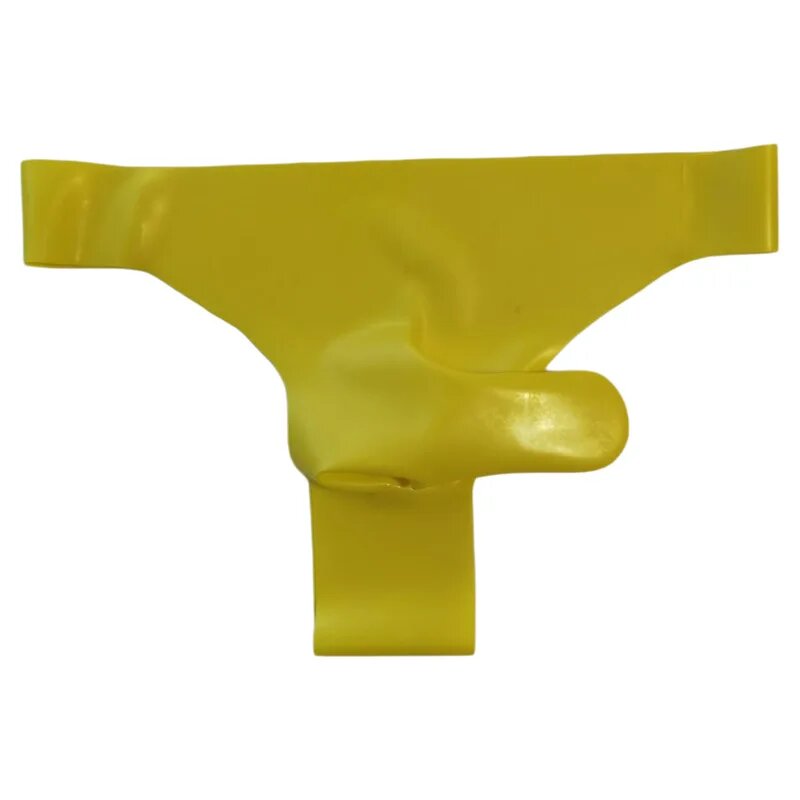 Латексное фетиш-нижнее белье, сексуальные мужские стринги с разделением пуль, Желтый, М, Yellow