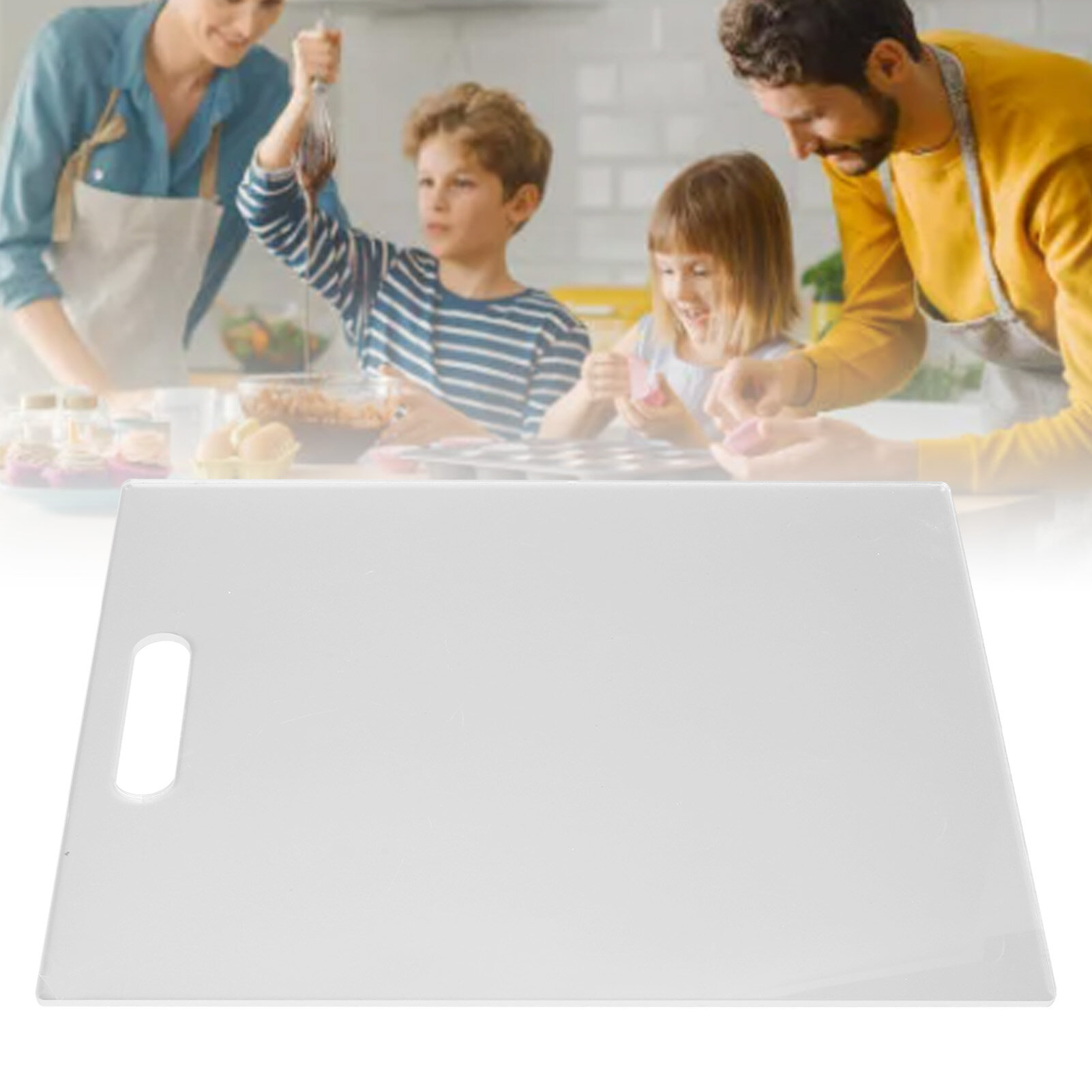 Акриловая разделочная доска с прозрачным видом, универсальная, удобная для захвата, разделочная доска для домашней кухни