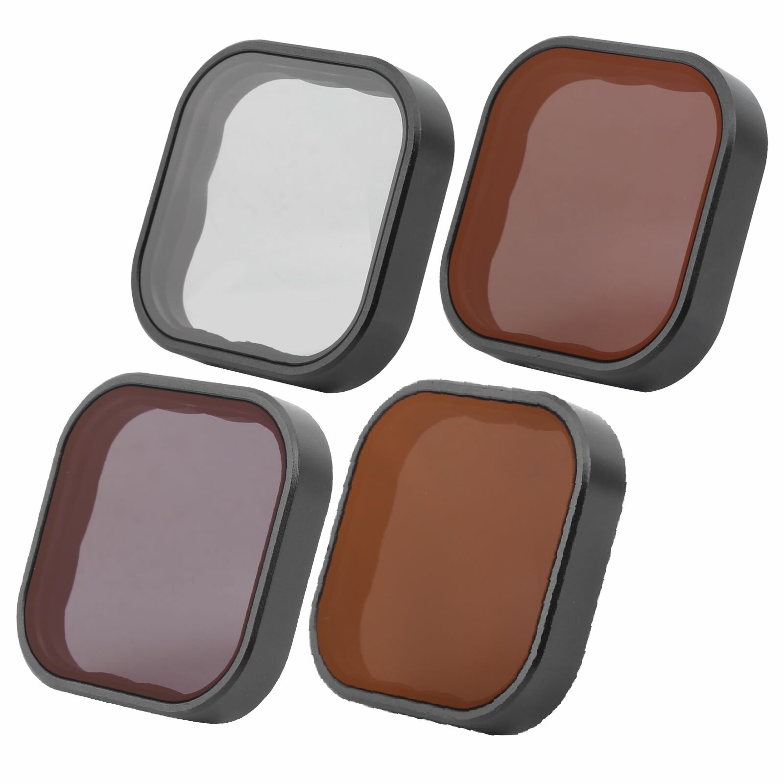 TELESIN CPL/ND8/ND16/ND32 фильтры для линз 4 в 1 для экшн-камеры GoPro Hero 9, 100% новые, легкие и компактные