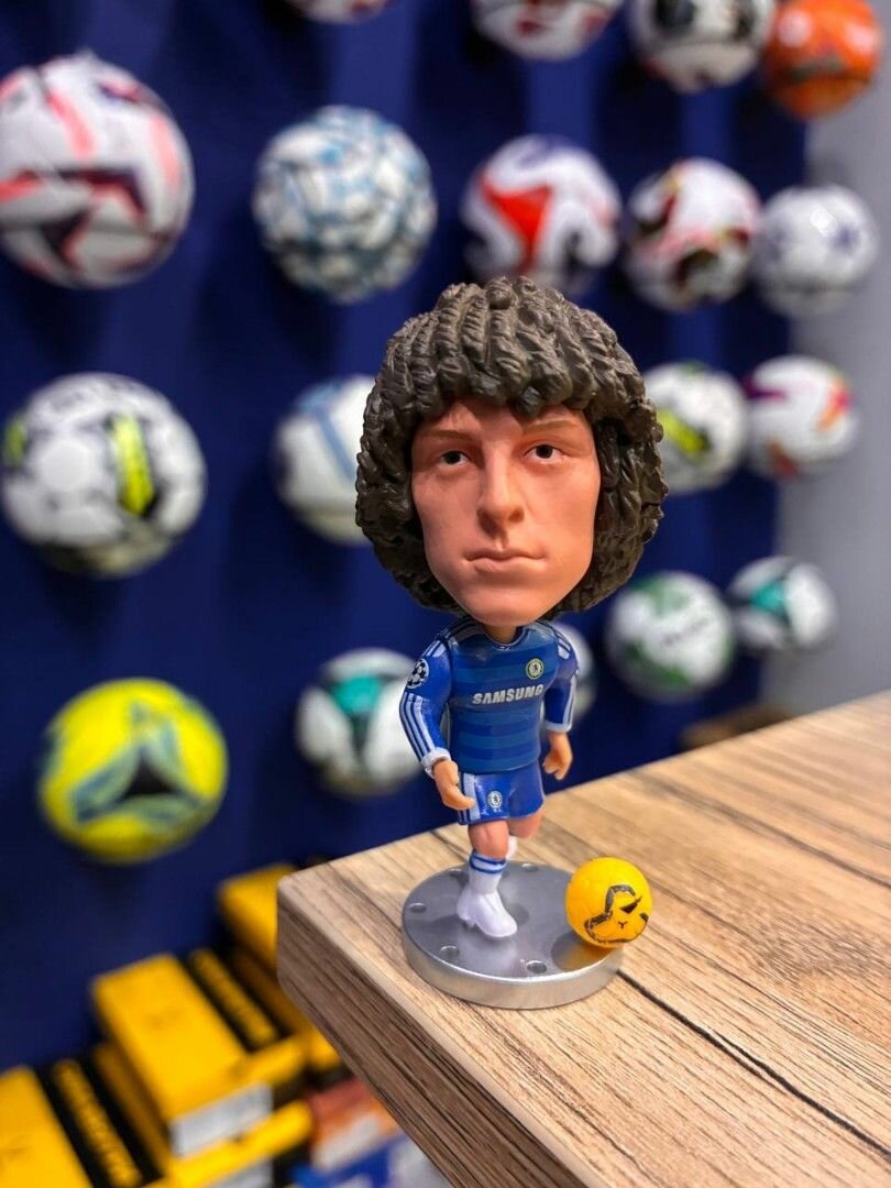 Фигурка Давид Луиз, 7 см, Челси, пластик