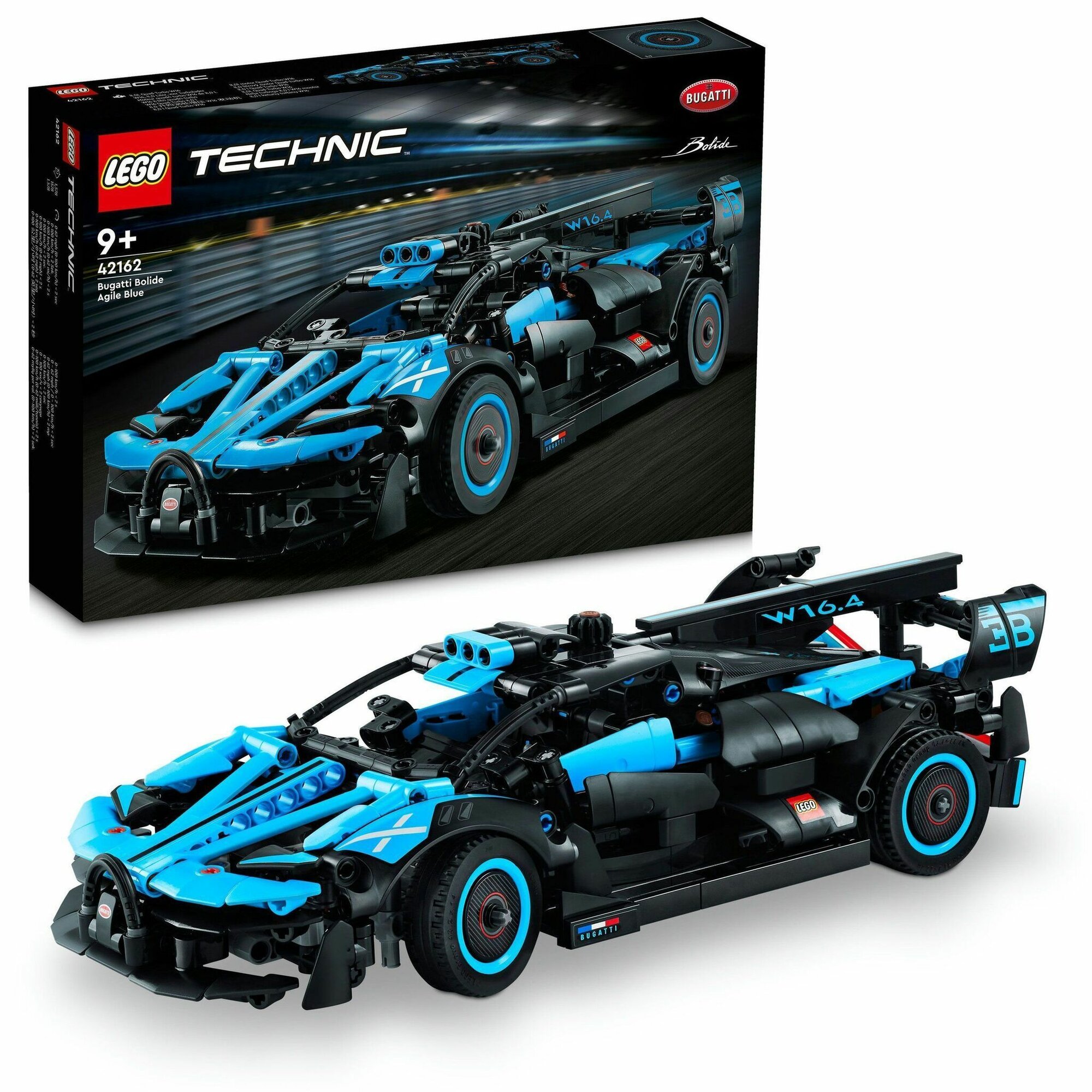 Конструктор LEGO Technic 42162 Bugatti Bolide Agile Синий