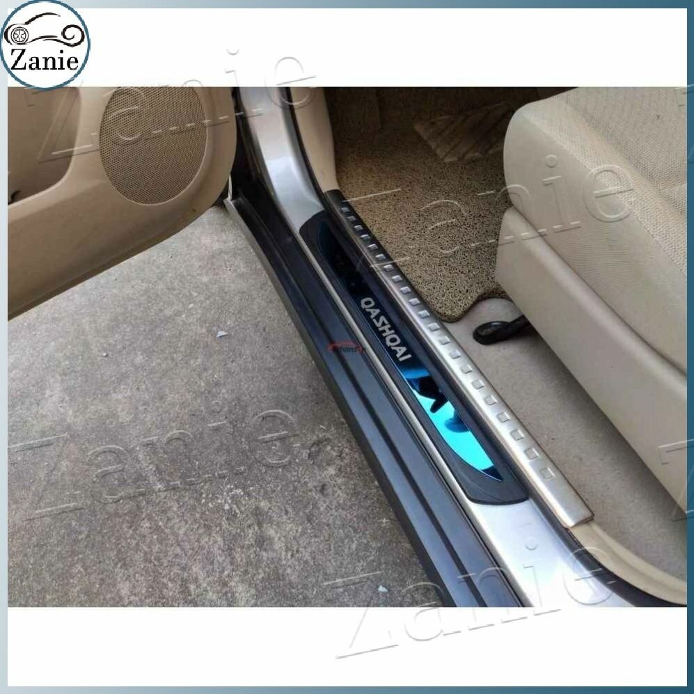 Автомобильные аксессуары Накладка на порог двери для Nissan Qashqai J11 2014-2023 Защита порога Автозапчасти