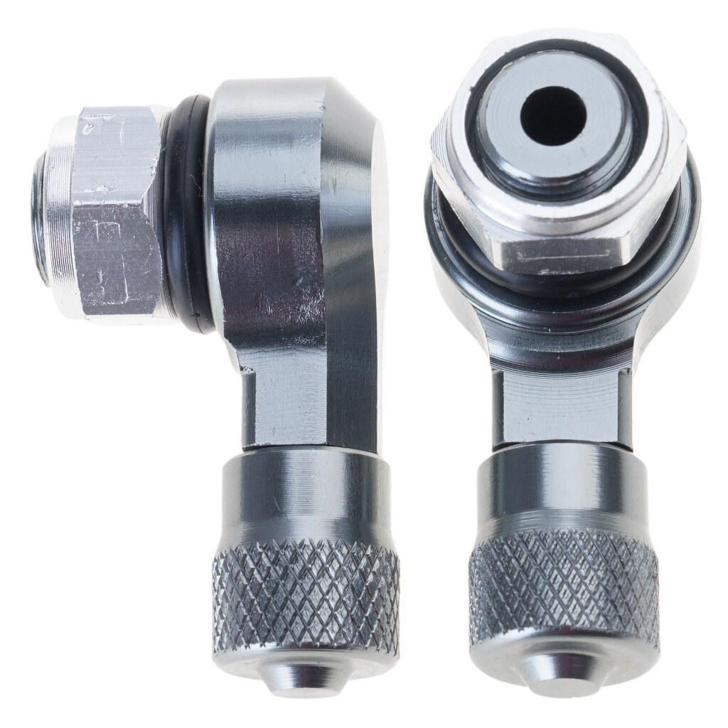 Клапан из алюминиевого сплава с ЧПУ для мотоцикла-серебристый