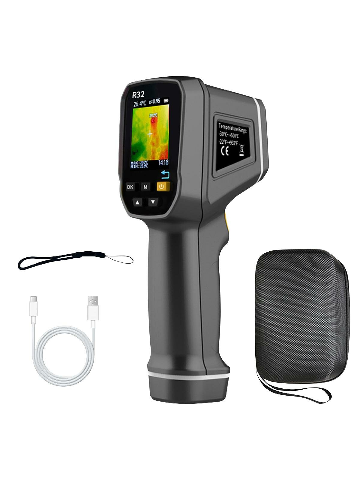 Тонкая ручка для удлинения камеры Время работы 180 минут USB-порт для зарядки