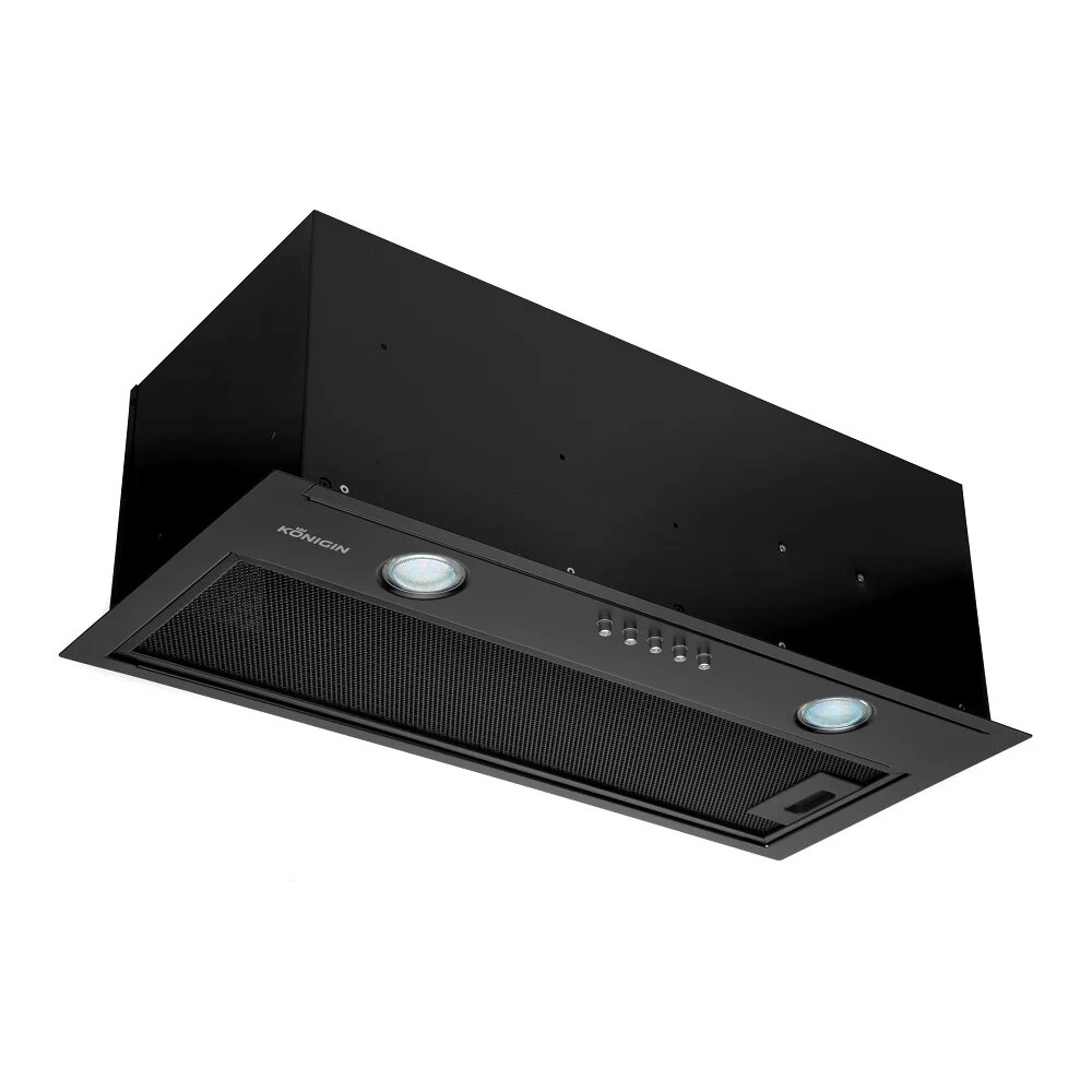 Konigin кухонная вытяжка Flatbox Full Black 60 102054