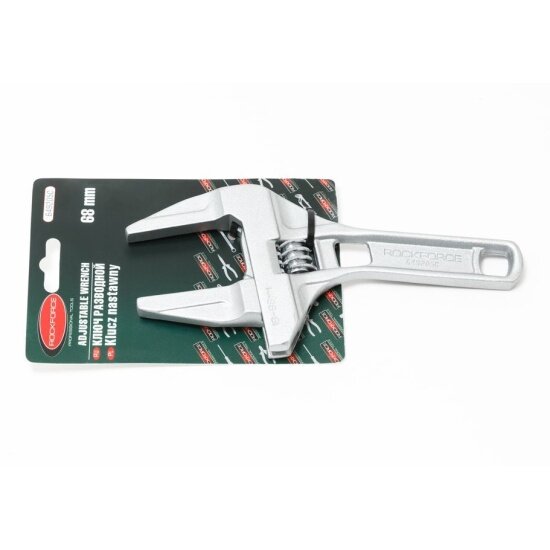 Ключ разводной Rock Force алюминиевый, для соединений с минимальным усилием затяжки 5"-125 мм