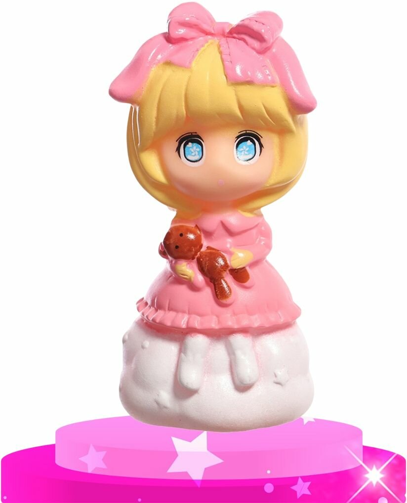 Детская кукла-малышка "Сонная крошка", высота 9.5 см, пластиковая куколка с одеждой, детская игрушка для сюжетно-ролевых игр