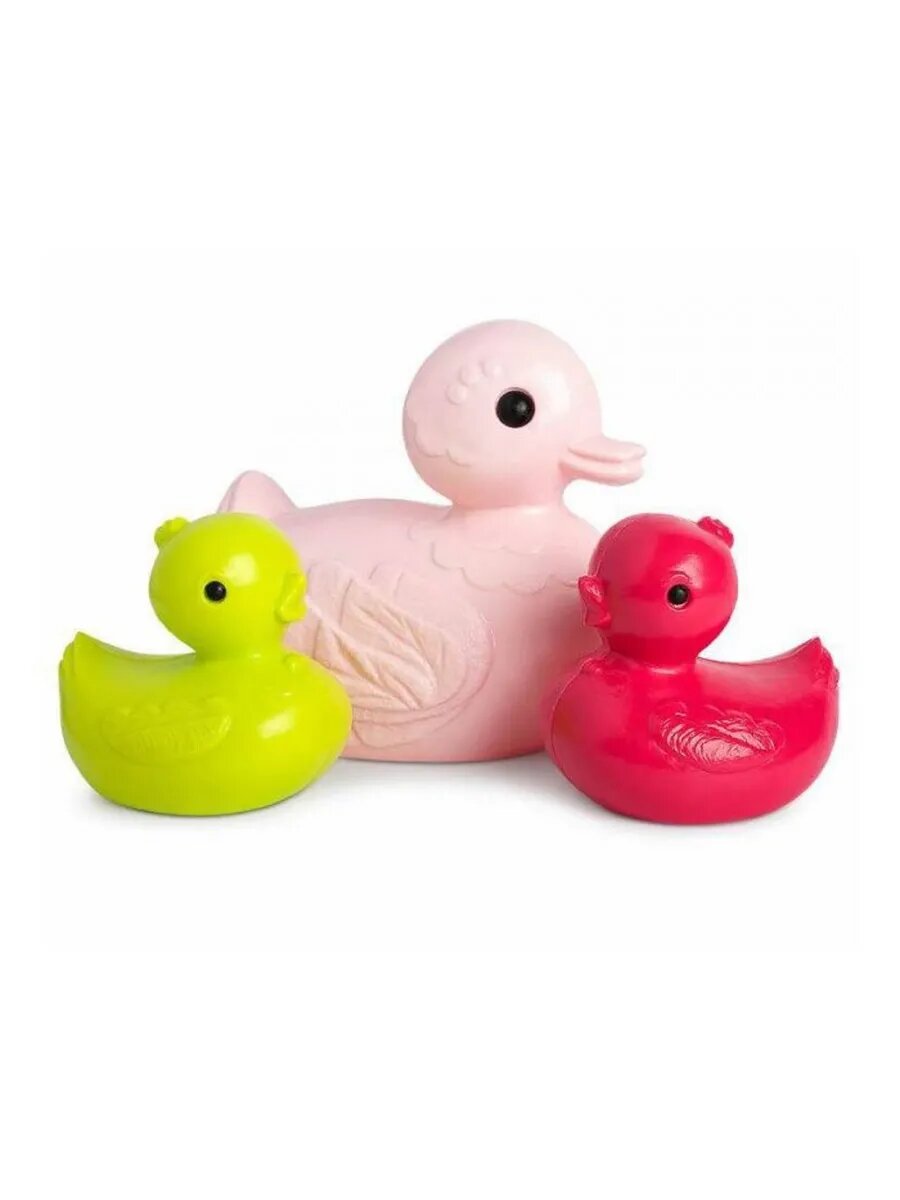 Набор для купания /Уточка и утята/ (в сетке, 3 дет.)