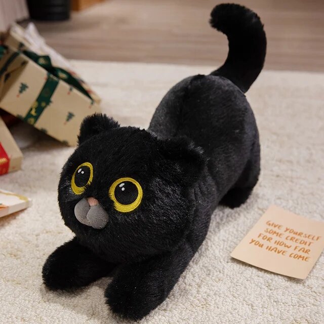 Мягкая плюшевая кошка MIAOOWA 40/55/75 см