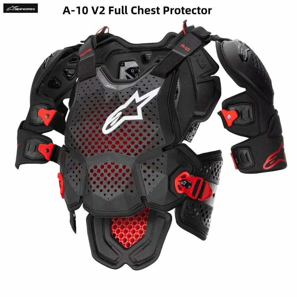 Alpinestars Защита груди, размер: M/L, цвет: черный матовый