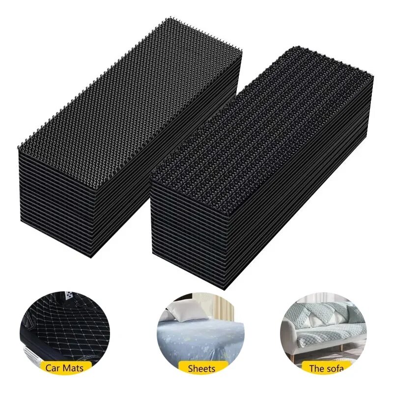 Двусторонний липучка из нейлона Velcro 20pcs -10 set, Rectangle- 16x70mm