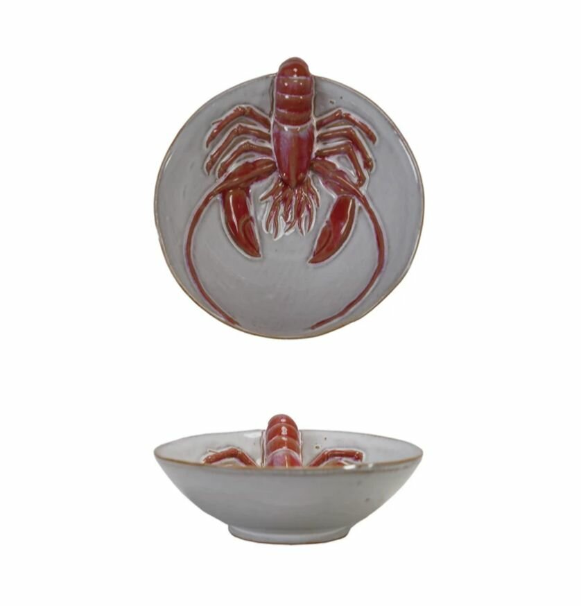 Блюдце Creative Co-Op Лобстер