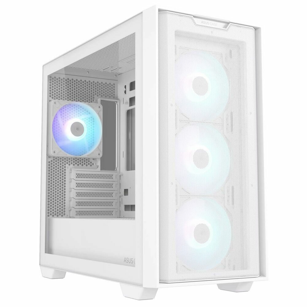 Корпус ASUS A21 PLUS ASUS CASE WHITE 90DC00H3-B19010 без БП, белый