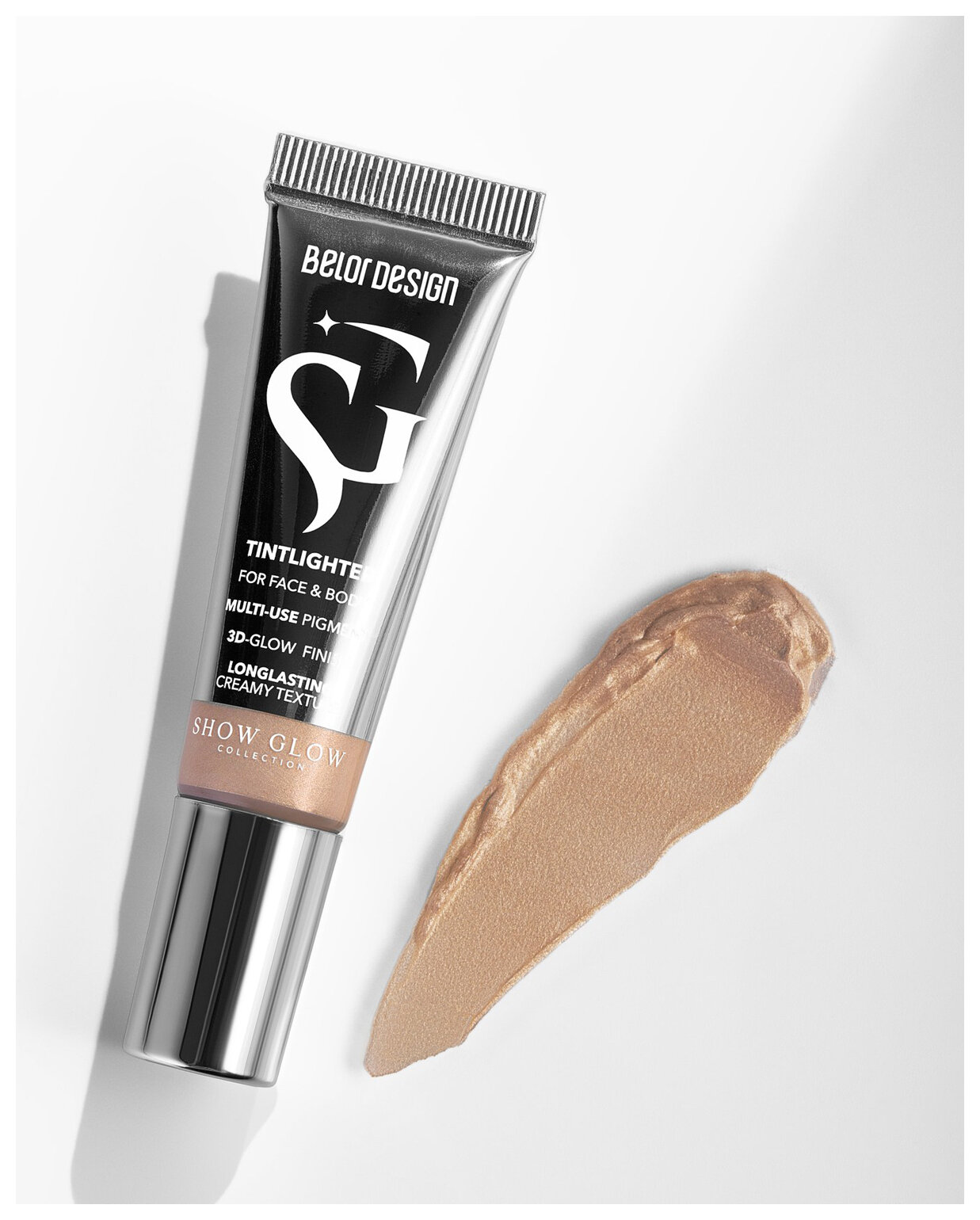 Belor Design, Тинтлайтер Show Glow Carat, Тон 1 gold, 11 мл.