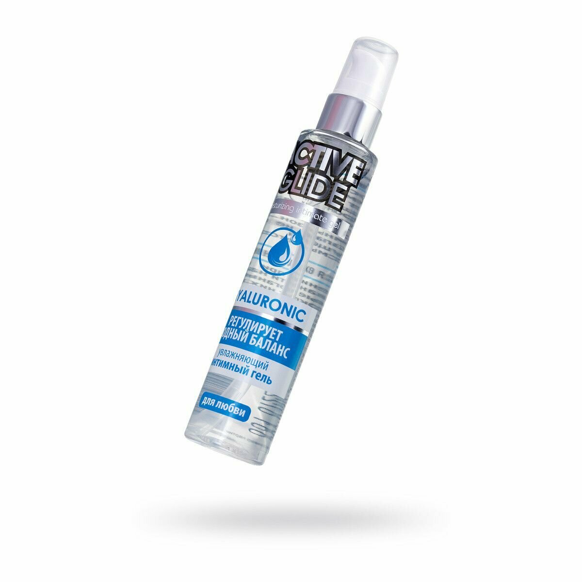 Увлажняющий интимный гель ACTIVE GLIDE HYALURONIC, 100 гУвлажн