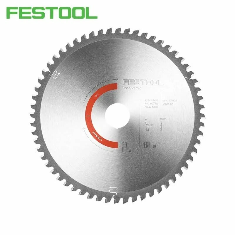 Festool Диск пильный 216 x 1.6; 60 зуб.