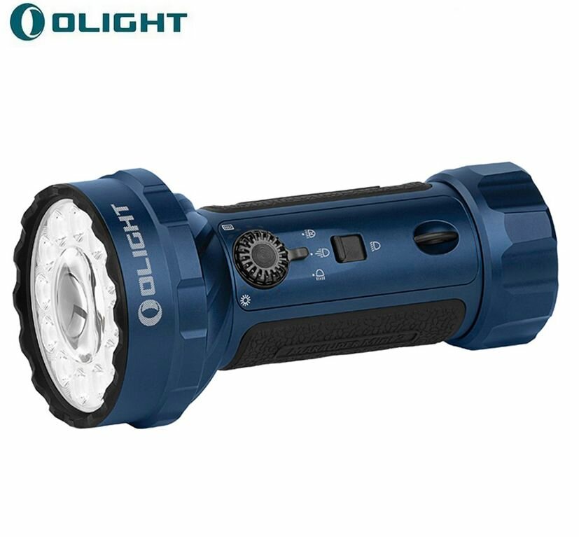Поисковый фонарь Olight Marauder Mini 2 Midnight Blue, 32650, 750 метров, 10000 люмен (Комплект)