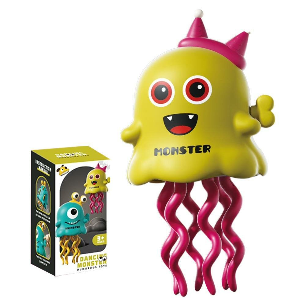 Электрическая игрушка "Волшебный танцующий осьминог" с датчиком столкновения